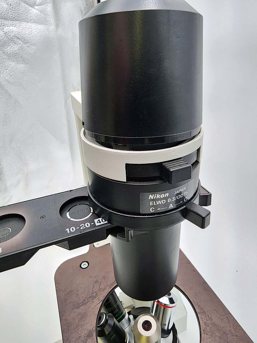 Inverted phase contrast microscope | Nikon Eclipse TS100 (Pre-owned) – LEI Sales