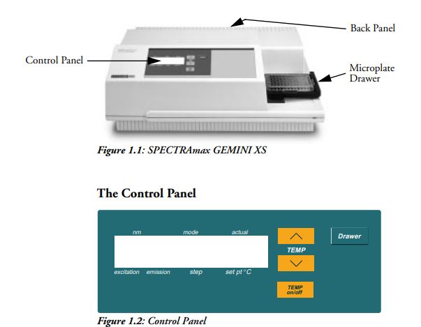 Molecular Devices SpectraMax Gemini XS with laptop and software (Pre-o ...