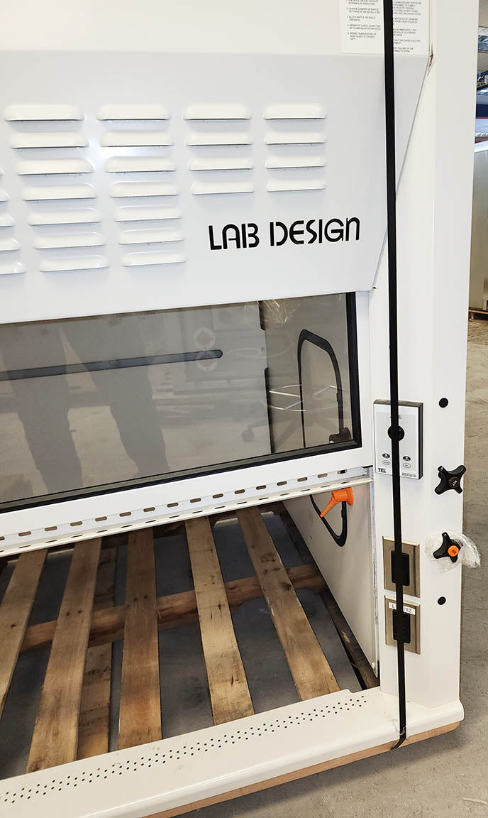 Lab Design / AMS EH-111-96 Eliminator 8 foot Benchtop Fume Hood Packag ...